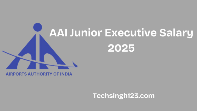 AAI Junior Executive Salary: Basic Pay, Allowances, and Other Perks
