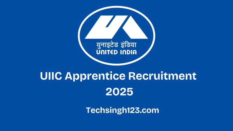 UIIC Apprentice Recruitment 2025: Important Dates and Application Process